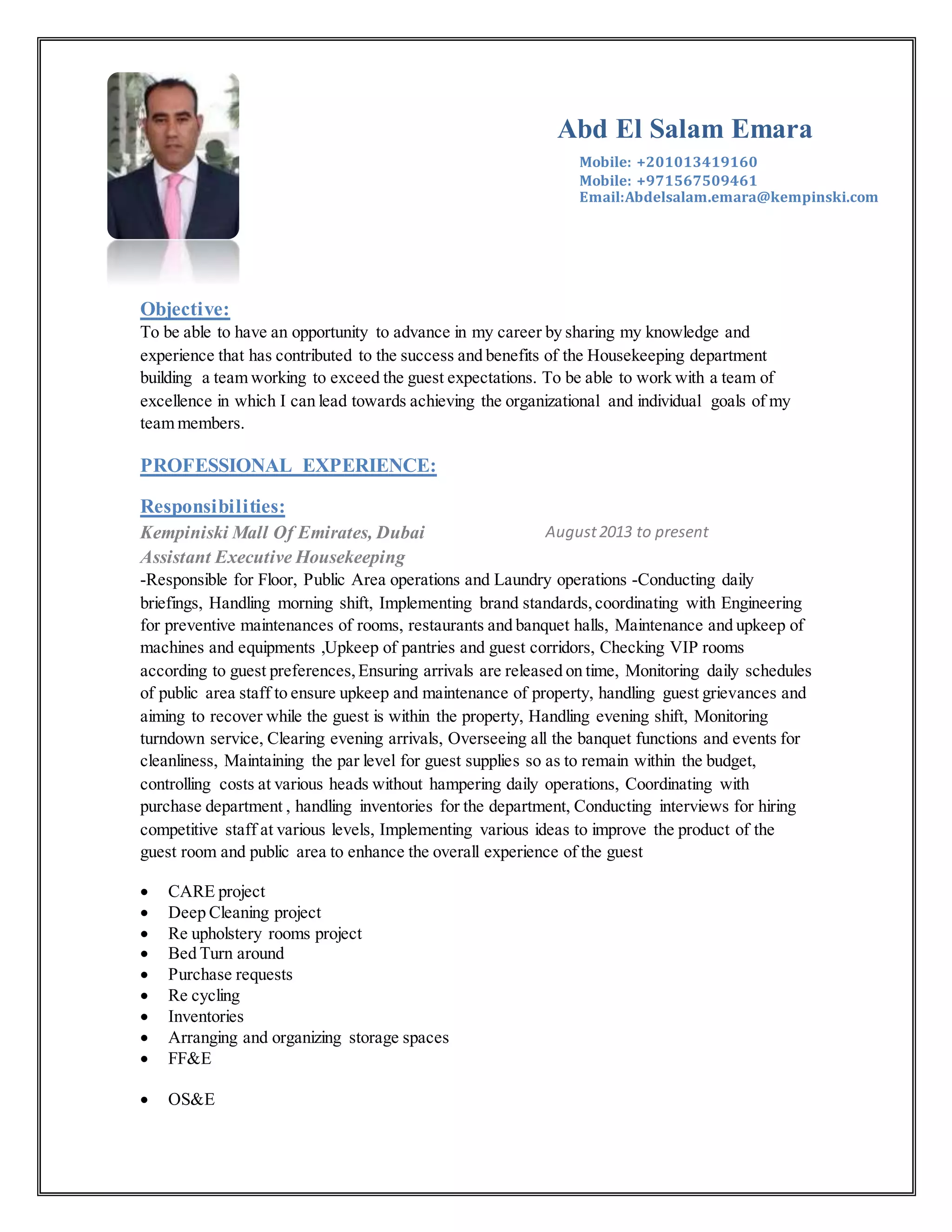 CV salam - 2016 | DOCX