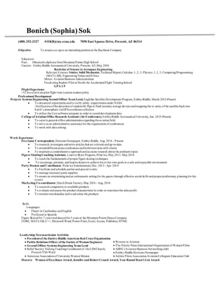 Raytheon Resume | DOCX