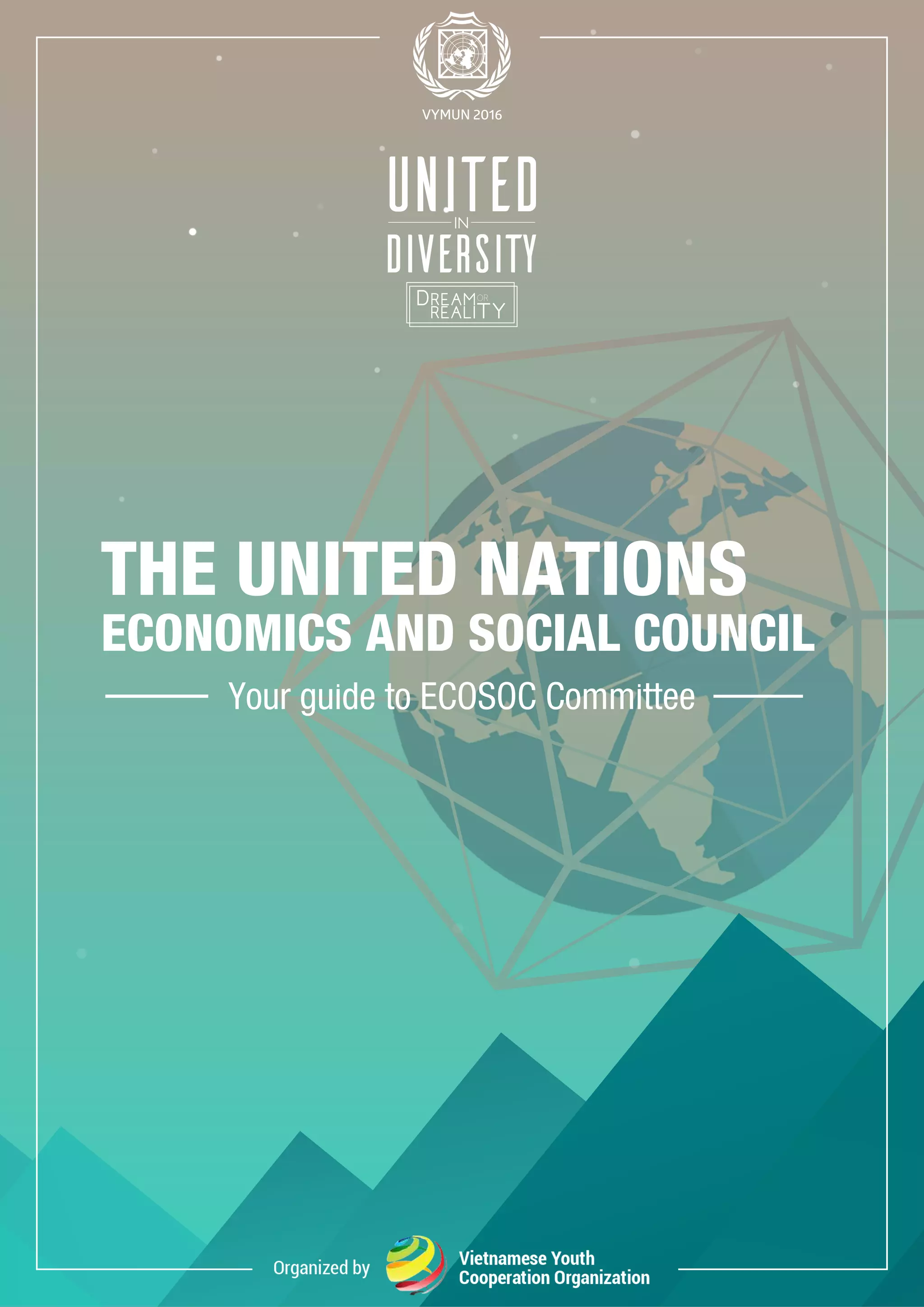 [ECOSOC] Background Guide | PDF