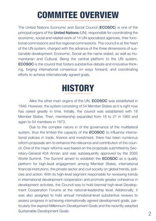 [ECOSOC] Background Guide | PDF