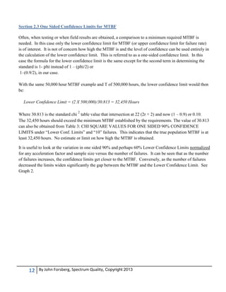 Practical Use of Failure Rates and Mean Time to Failure Data (2) | PDF