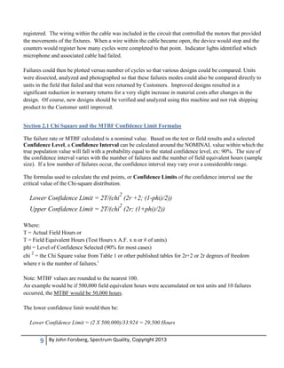 Practical Use of Failure Rates and Mean Time to Failure Data (2) | PDF