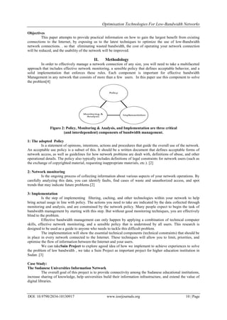 Optimization Technologies for Low-Bandwidth Networks | PDF | Computer Networking | Computing
