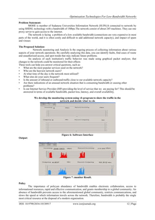 Optimization Technologies for Low-Bandwidth Networks | PDF | Computer Networking | Computing