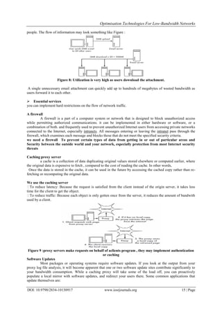 Optimization Technologies for Low-Bandwidth Networks | PDF | Computer Networking | Computing