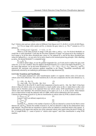Automatic Vehicle Detection Using Pixelwise Classification Approach | PDF