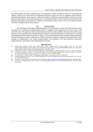 Game Theory Approach for Identity Crime Detection | PDF