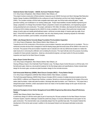 Jason Abendroth Project experience_10_2015 | PDF