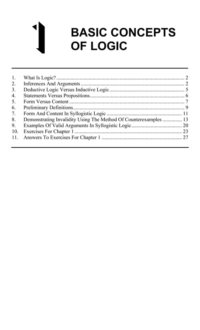 Basic Concepts of Logic | PDF | Programming Languages | Computing
