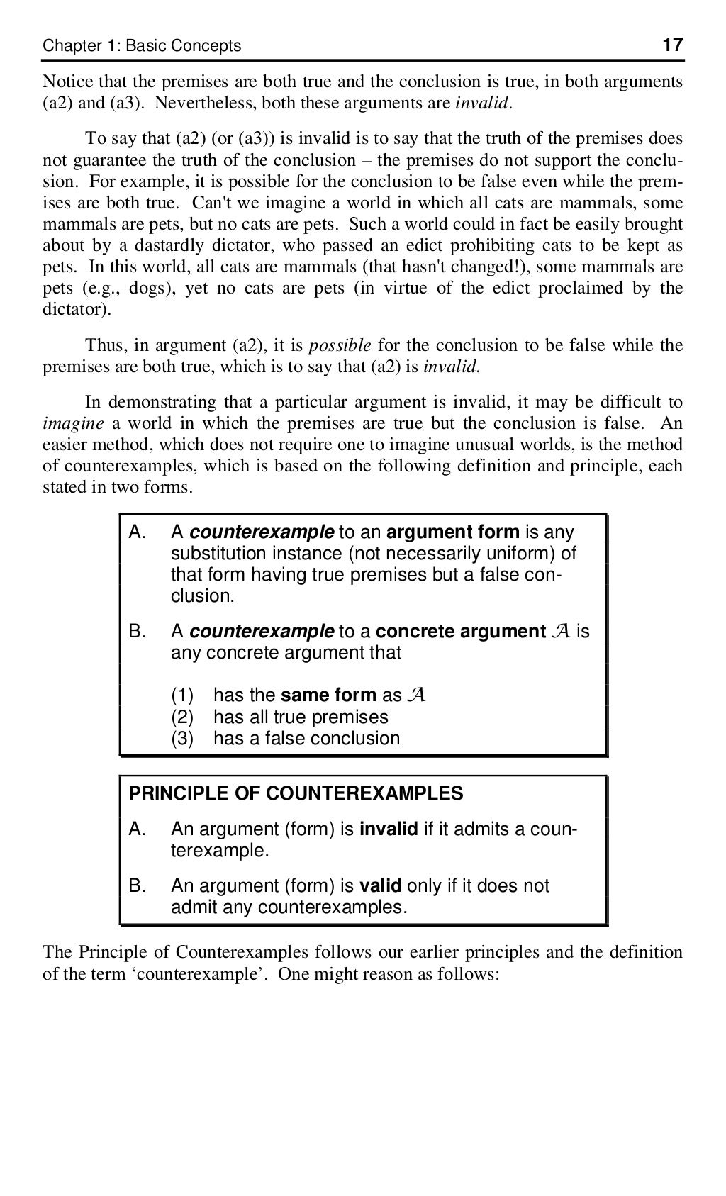 Basic Concepts Of Logic 