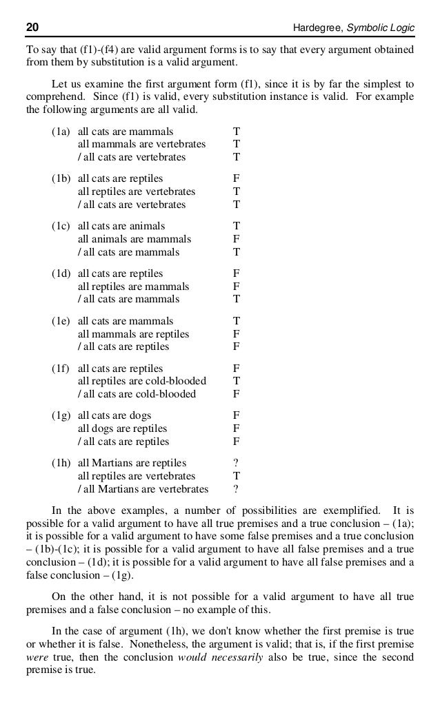 Basic Concepts Of Logic