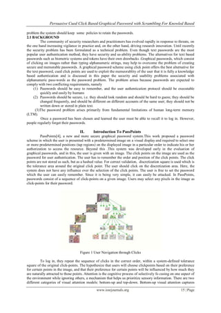 Persuasive Cued Click Based Graphical Password with Scrambling For Knowledge Based ...