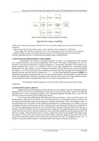 Persuasive Cued Click Based Graphical Password with Scrambling For Knowledge Based ...