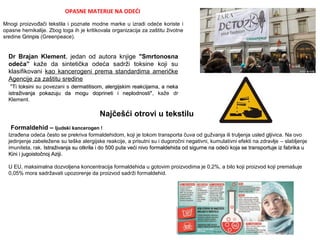 Tekstil i odrzivi razvoj | PPT