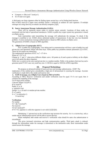 Secured Source Anonymous Message Authentication Using Wireless Sensor Network | PDF ...