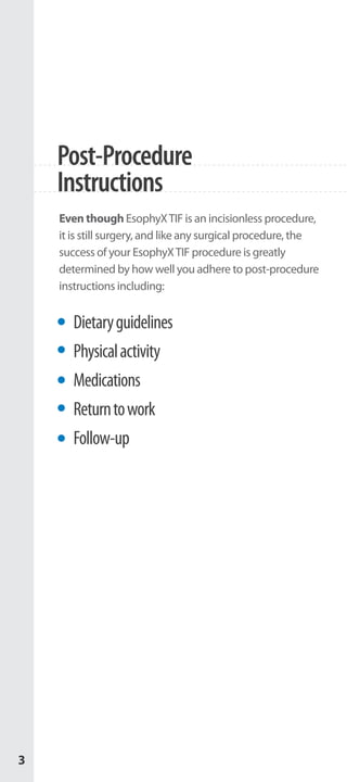 Patient info for Esophyx | PDF