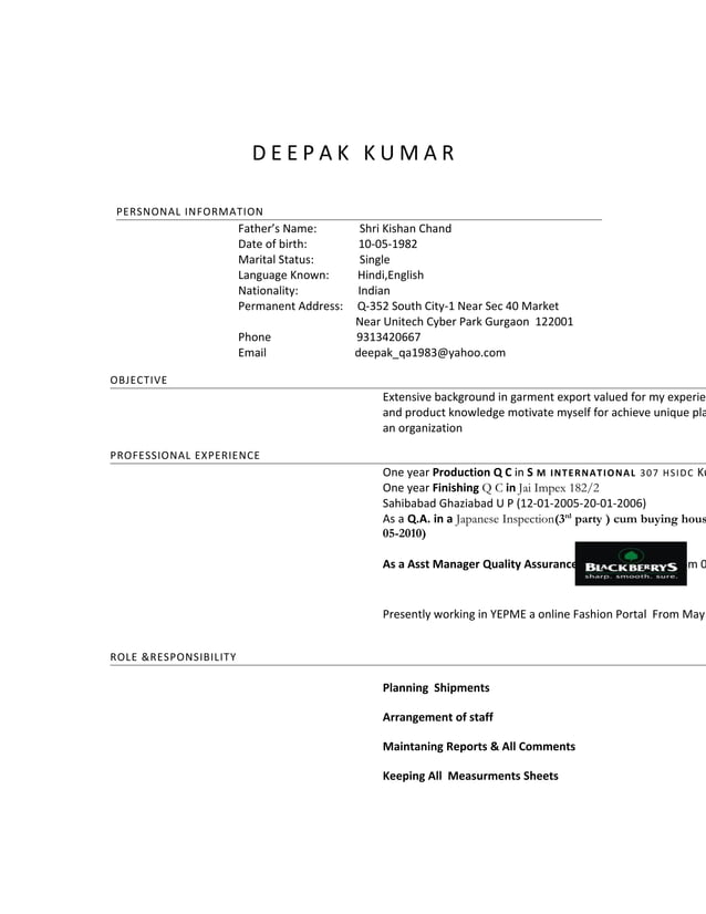 DEEPAK | PDF
