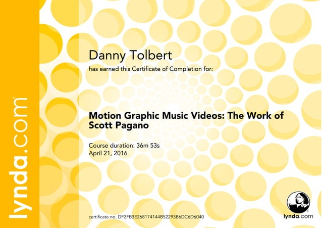 MotionGraphicMusicVideos | PDF