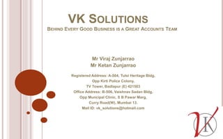 VK Solutions | PPT