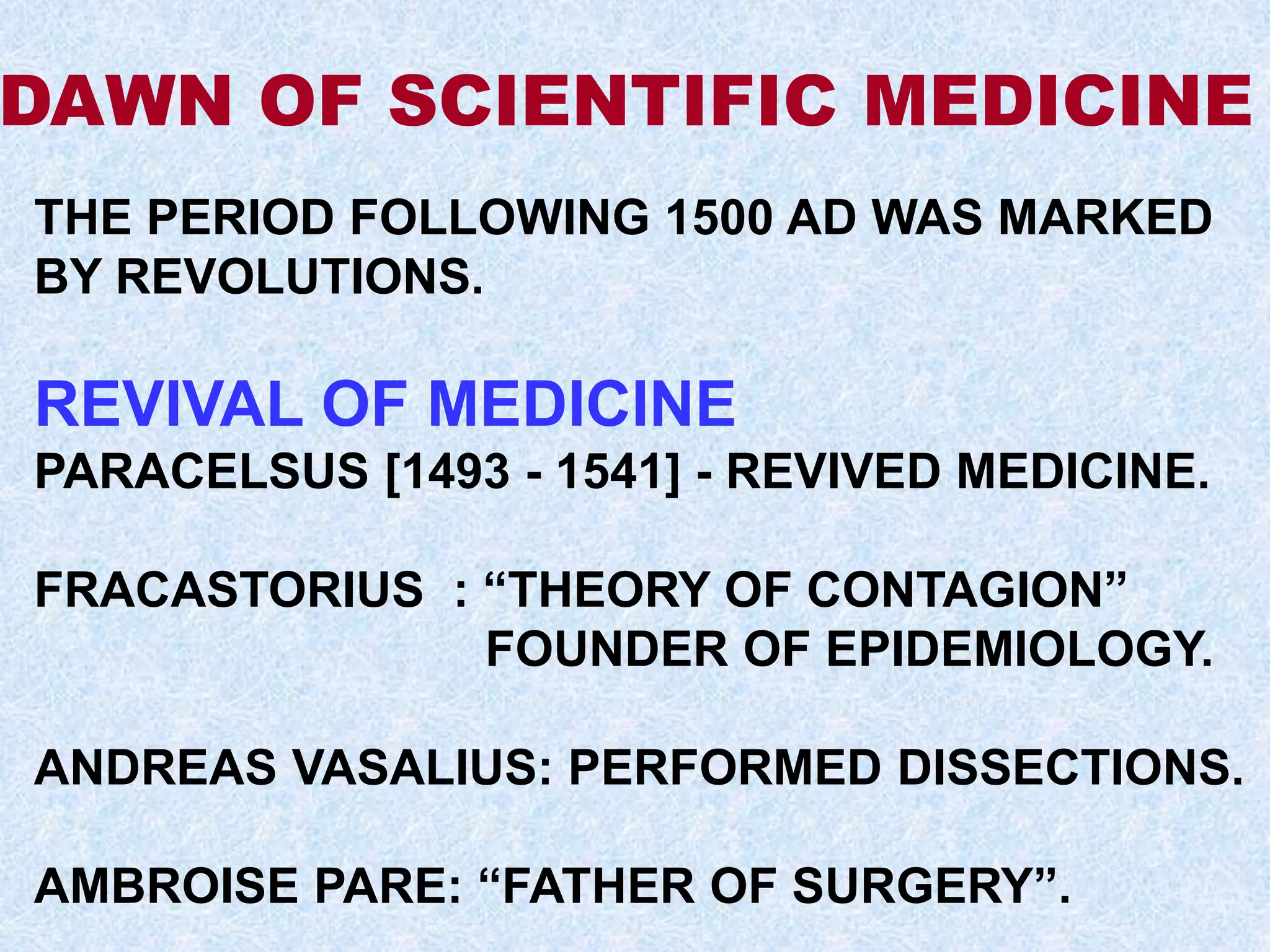 C01 P01 HISTORY OF MEDICINE - community medicine.ppt
