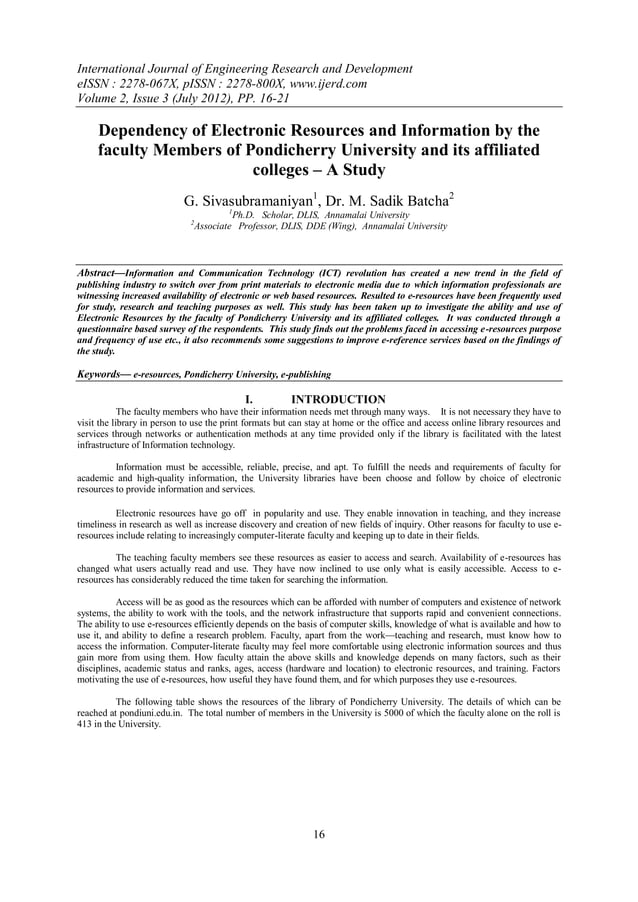 IJERD (www.ijerd.com) International Journal of Engineering Research and ...