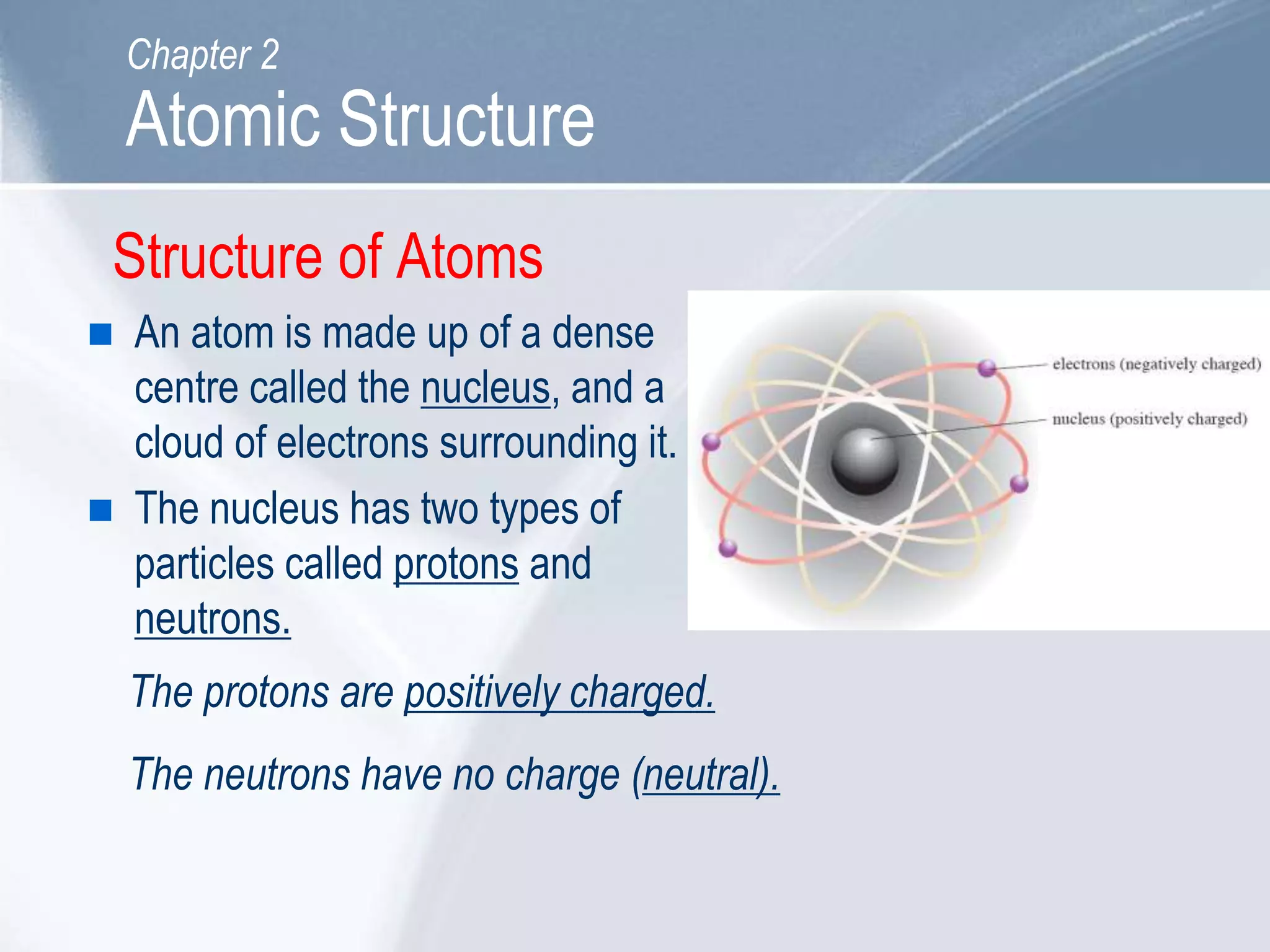 Atomic Structure | PPT