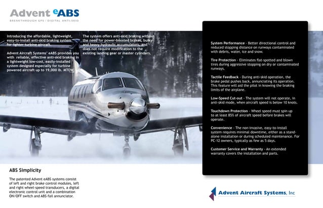 Pilatus eABS Jan2016 | PDF