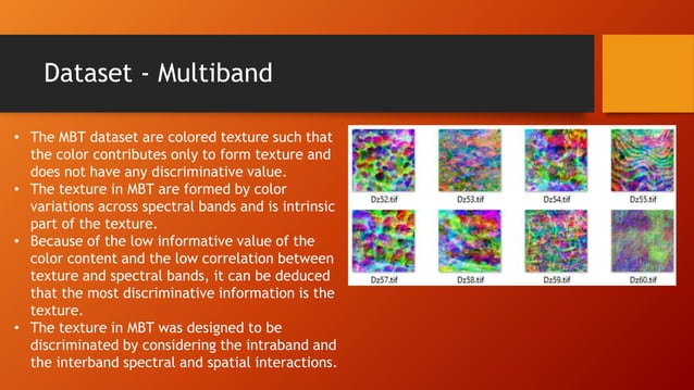 Deep Learning for Textures | PPT