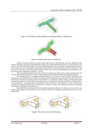 Design for Additive Manufacturing – DFAM | PDF