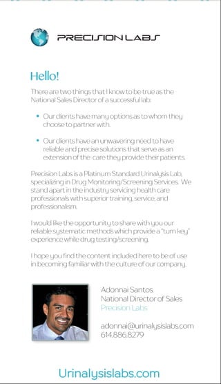 Precision Labs, where science and innovation meet. | PDF | Science