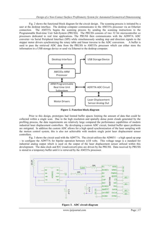 Design of a Non-Contact Surface Profilometry System for Automated Geometrical Dimensioning and ...