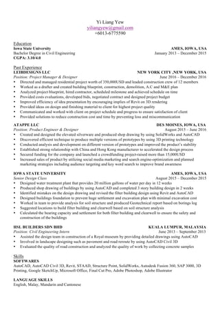 Yew Resume DEC 29 | PDF