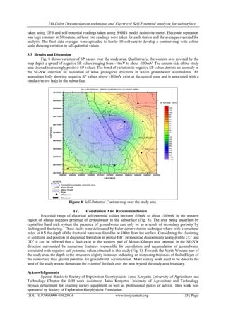 2D-Euler Deconvolution technique and Electrical Self-Potential analysis for subsurface ...