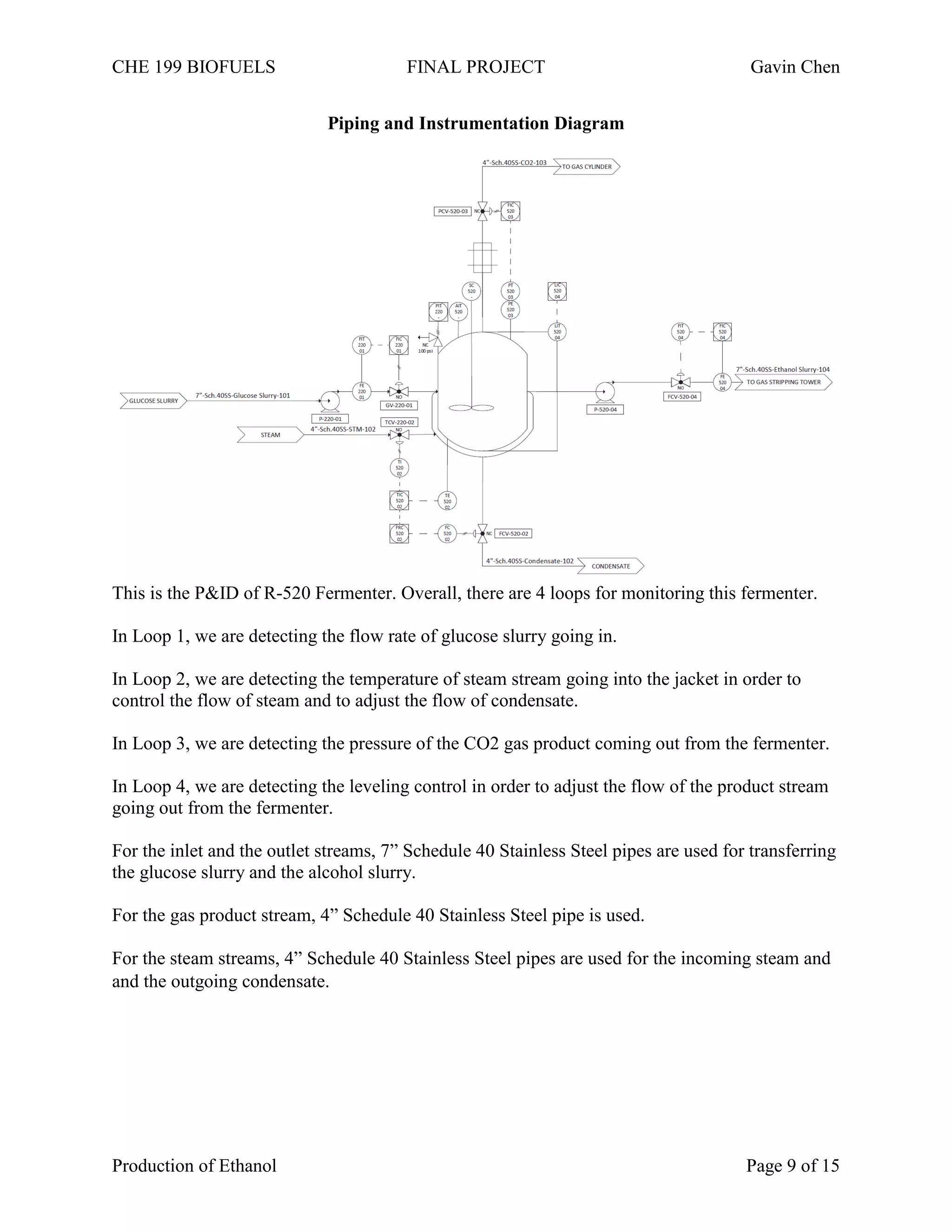 Production of Ethanol by Gavin Chen | PDF