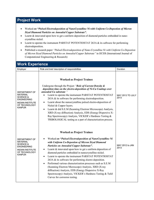 CV-PRASHANT KUMAR | PDF