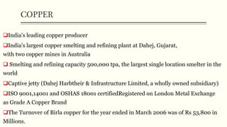 Hindalco Indusries Limited | PPTX