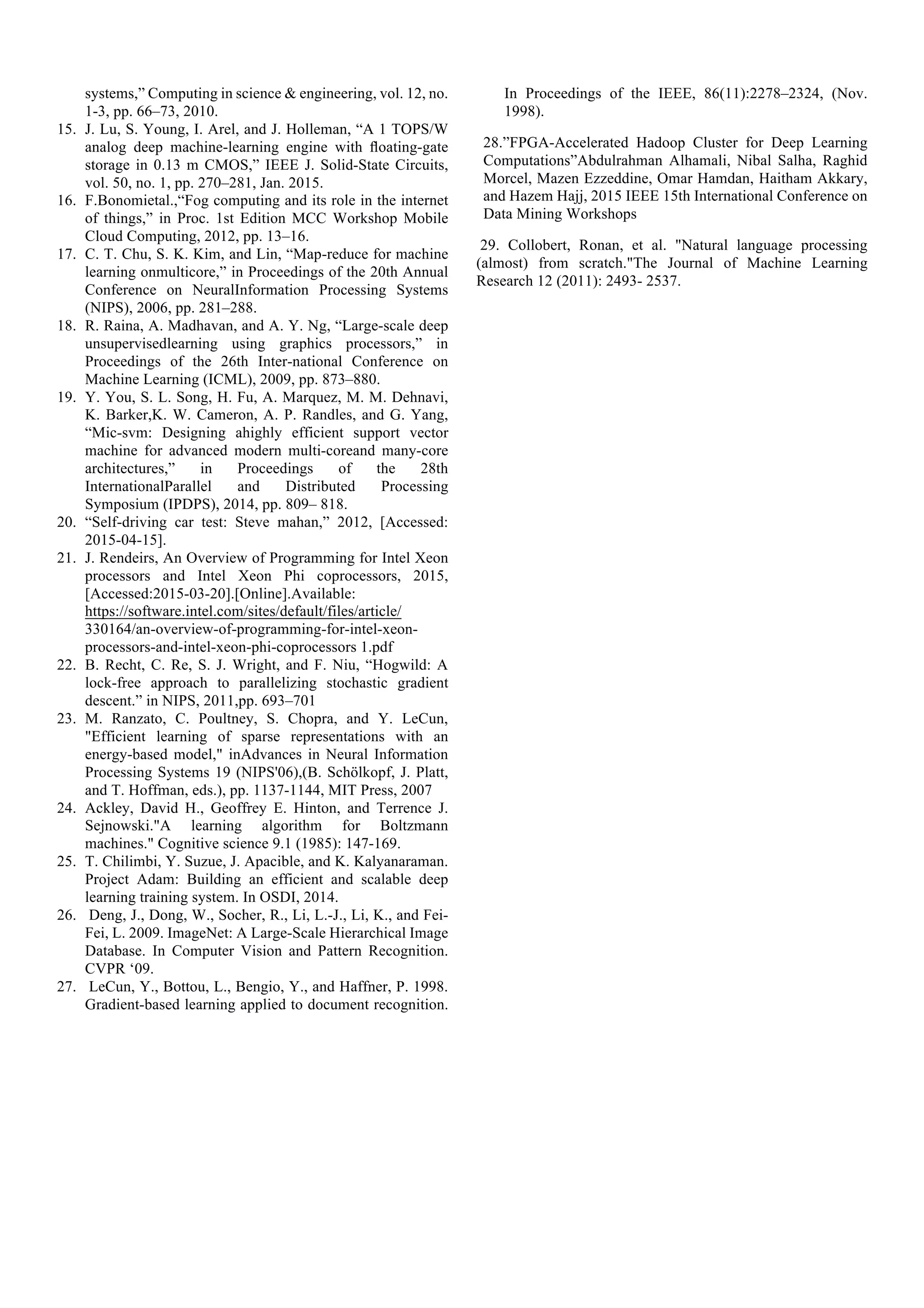 Survey Report Deep Learning Algorithm Pdf