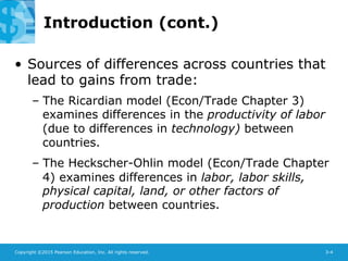 C03 Krugman Labor productivity and Comparative Advantage: The Ricardian ...