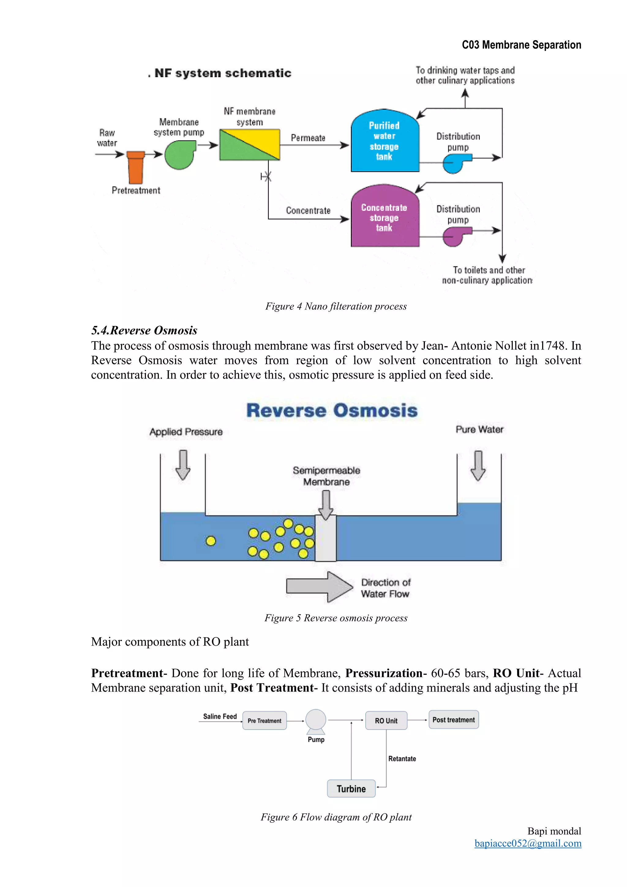 Membrane Separation | PDF