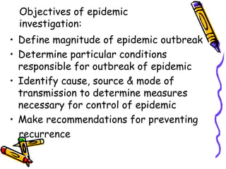 INVESTIGATION OF EPIDEMIC IN BIG AREA TO STUDY AND MAKING PREVENTION ...