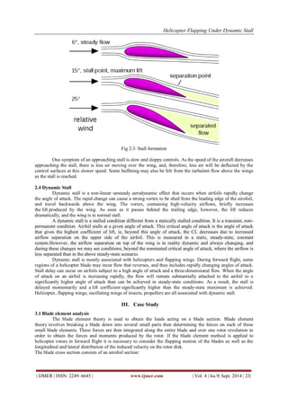 Helicopter Flapping Under Dynamic Stall | PDF