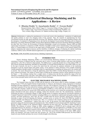 Welcome to International Journal of Engineering Research and ...