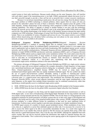 Dynamic Power Allocation for Mc-Cdma System Using Iterative Water Filling Algorithm (Iwfa) | PDF