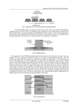 Dynamic Power Allocation for Mc-Cdma System Using Iterative Water Filling Algorithm (Iwfa) | PDF