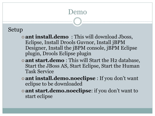 Getting started with JBPM | PPTX