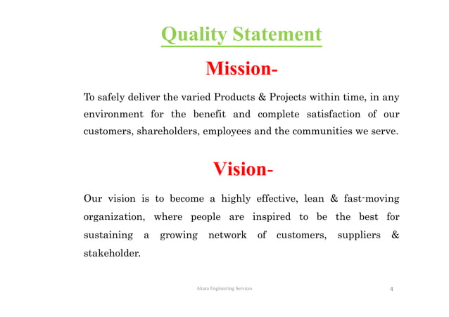 Compnay Profile - Akura Engineering Services | PDF | Mechanical and ...