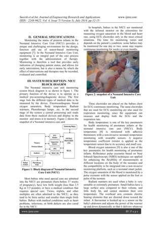 Neonatal Monitoring System | PDF