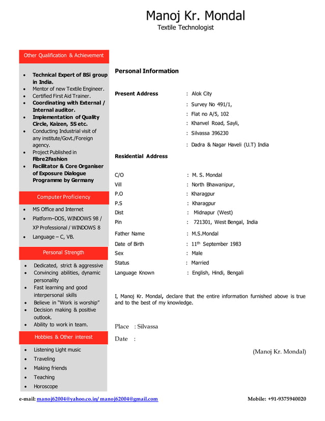 MANOJ KUMAR MONDAL | PDF