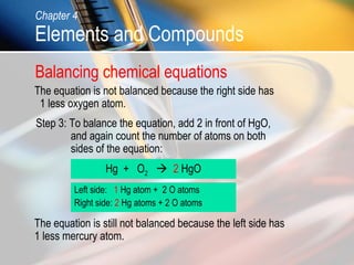C04 elements and compounds | PPT