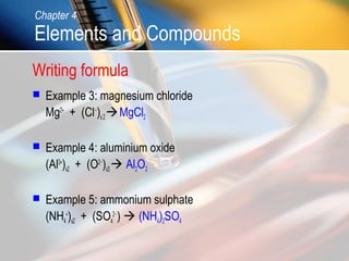 C04 elements and compounds | PPT